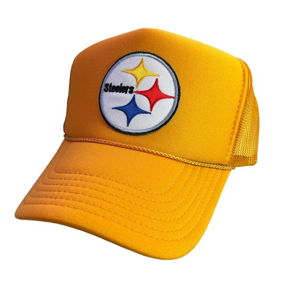 OTTO | Accessories | New Vintage Pittsburgh Steelers Yellow Trucker Hat ...